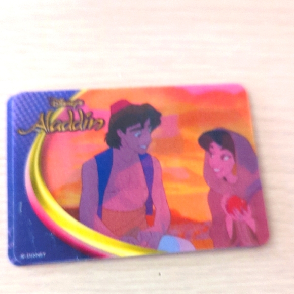 Disney | Toys | Disney Aladdin Collectible Card Holograph | Poshmark